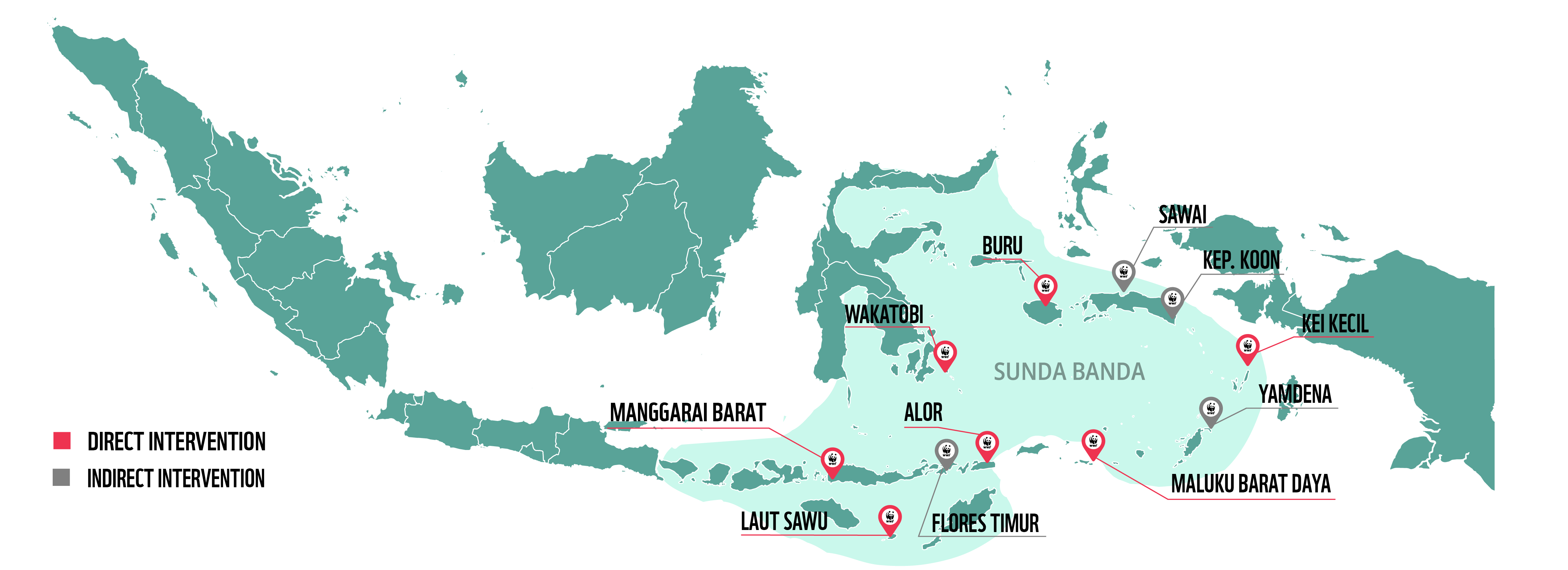 Bentang Laut Sunda-Banda | Global Environmental Conservation Organization - WWF Indonesia